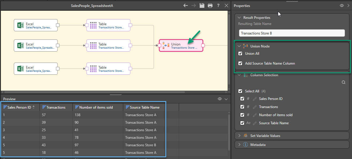 Adding Joins to your Data Flow